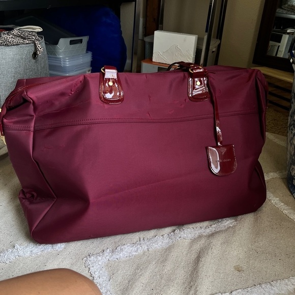 Estee Lauder | Bags | Este Lauder Burgandy Travel Bag | Poshmark